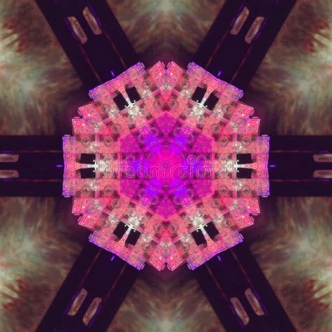 Abstract Computer Generated Fractal Design A Fractal Is A Never Ending Pattern Stock