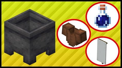 The Uses For A Cauldron In Minecraft