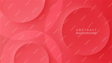 Premium Vector Abstract Red Gradient Vector Background Elegant Circle