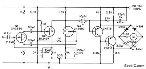 Audiofetsquaringcircuit Basiccircuit Circuit Diagram