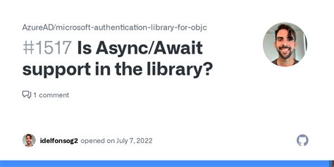 Is Asyncawait Support In The Library · Issue 1517 · Azuread