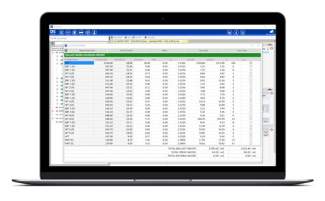 Dosurvey Draft Survey Calculation Software Ds Marinesoft