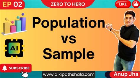 Anup Jha On Linkedin Ep 02 Mastering Data Science Population Mean