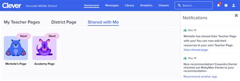 Clever Portal Sharing Teacher Pages And Resources With Other Teachers