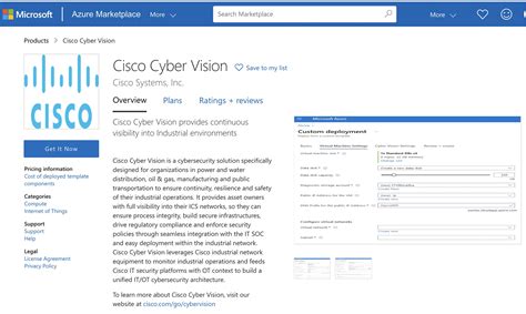 Cisco Cyber Vision For Azure Cloud Installation Guide Release 4 1 2 Deploy The Cisco Cyber