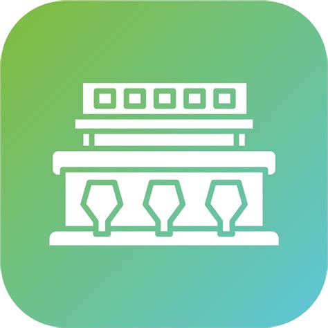 Premium Vector Sorting Machine Icon Style