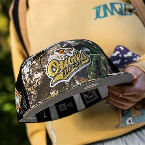 New Era 59fifty Mlb Baltimore Orioles All Star Game 1993 Realtree Camo Baltimore Orioles New