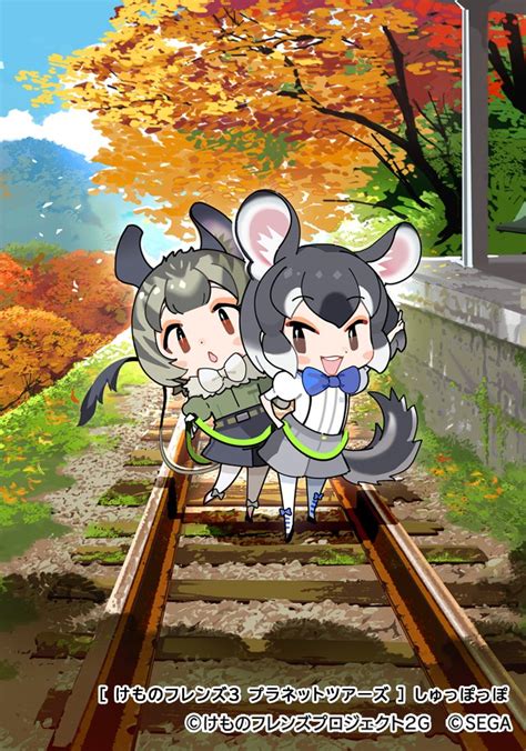 Kurokw Chinchilla Kemono Friends Degu Kemono Friends Kemono
