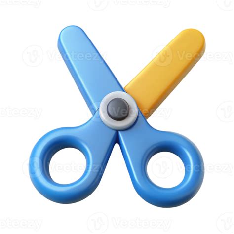 Fascinating Avant Garde Minimal Scissors Icon Crisp Edges Flat Color Single Weight Stroke