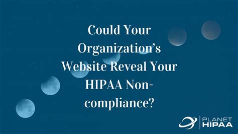 Could Your Website Reveal Your Hipaa Non Compliance