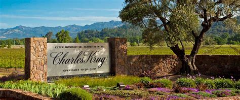 Featured Winery Charles Krug Winery Platypus Wine Tours