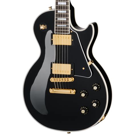 Gibson Les Paul Custom 70s Electric Guitar Ebony