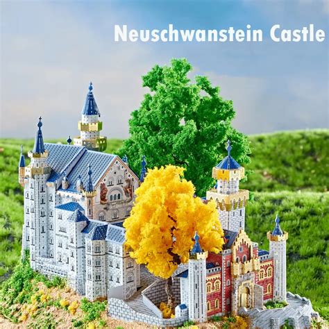 Metal 3d Puzzles Metal Earth Neuschwanstein Castle 3d Model Kit Laser