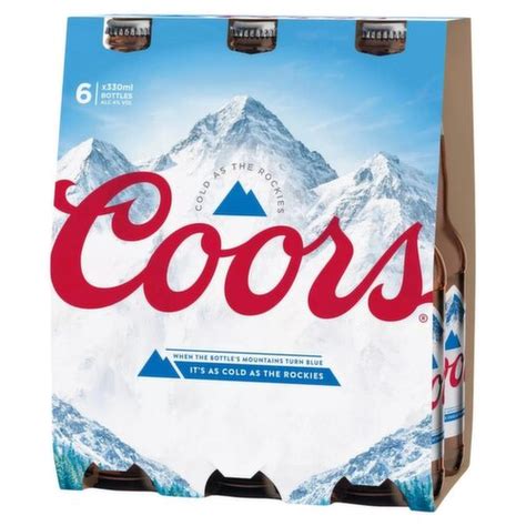 Coors Bottles 6 Pack 330 Ml Storefront En