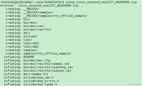 linux 基于科大讯飞的文字转语音使用 科大讯飞linuxtts语音 csdn博客