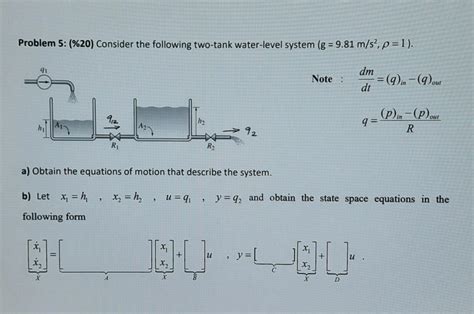 problem 5 20 ﻿consider the following two tank