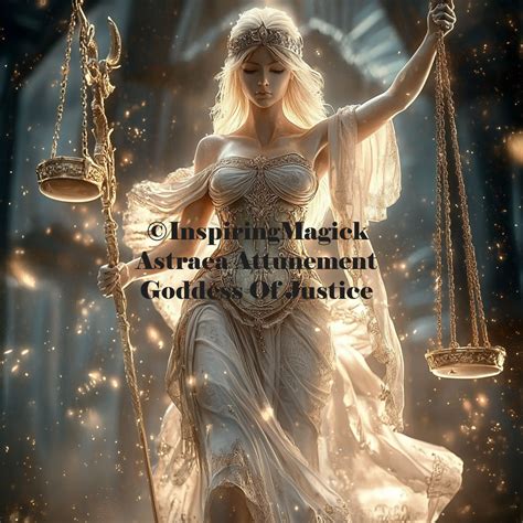 The Diviner Astraea Attunement Greek Goddess Of Justice Purity Wisdom