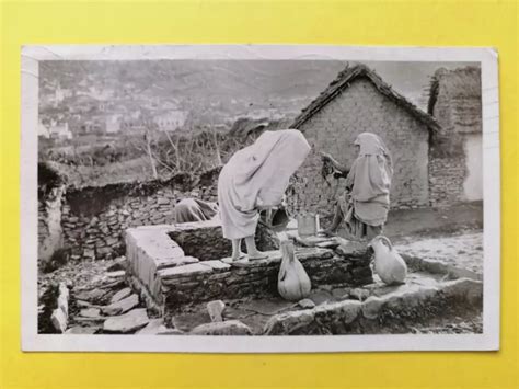 Cpa Afrique Du Nord North Africa Sc Nes Et Types Alg R Puits Arabe Amphores Eur Picclick Fr