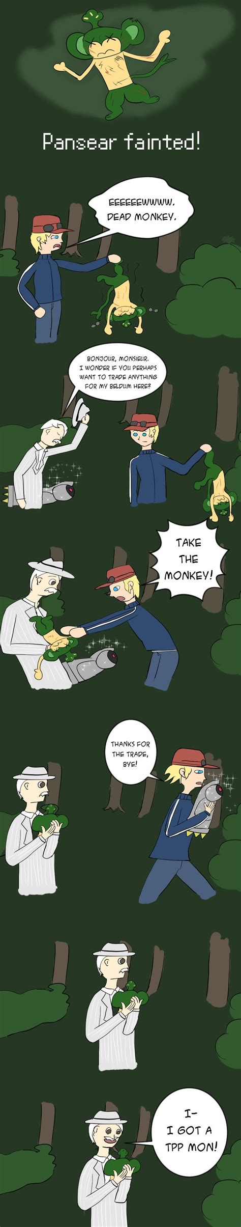 Trading With Lloyd [comic] R Twitchplayspokemon