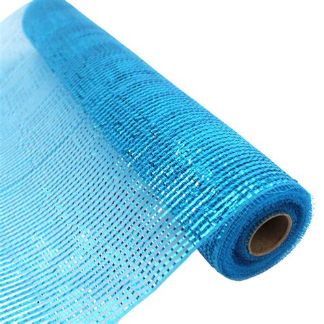 Poly Stripe Solid With Glitter Deco Mesh Fayfunribbons Professional