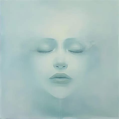 Premium Photo A Woman With Her Eyes Closed And Her Eyes Closed