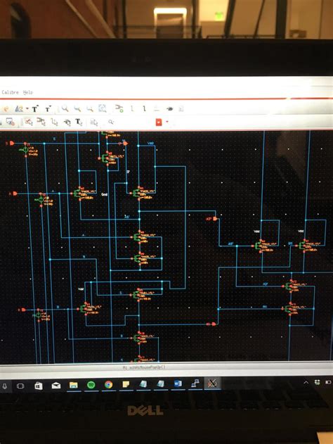Creating A Schematic For A Multiplexer Made From Nand Gates And An Inverter With Cadence