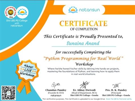Sunaina Anand On Linkedin Pythonprogramming Pythonworkshop Notansun