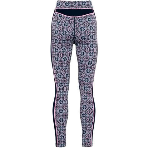 Kari Traa Rose High Base Layer Pants Blue Trekkinn