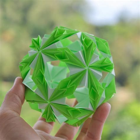 Flor De Origami Kusudama Kusudama Flower Tutorial
