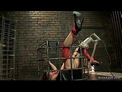 Brunette In Cage Fucks Drill Machine Xxx Mobile Porno Videos Movies Iporntv Net