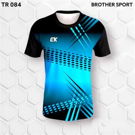 Jual Cod Kaos Setelan Olahraga Printing Atasan Olahraga Pria Wanita Premium Baju Volly