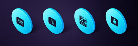 아이소 메트릭 스톱워치 음악 플레이어 재생 목록 추가 및 오디오 잭 아이콘을 설정합니다 벡터 3차원 형태에 대한 스톡 벡터 아트 및 기타 이미지 Istock