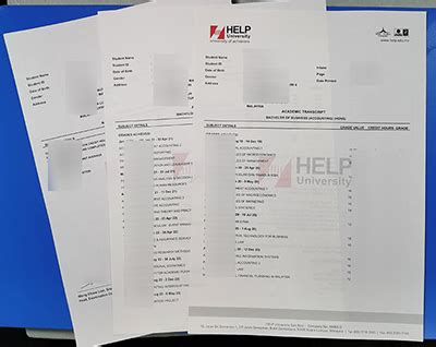 The Major Benefit Of Buy A Fake HELP University Transcript