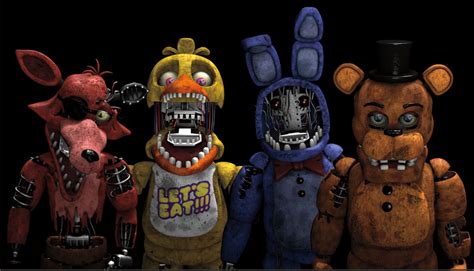 Sfm Fnaf Withered Animatronics By Mysticmcmfp On Deviantart