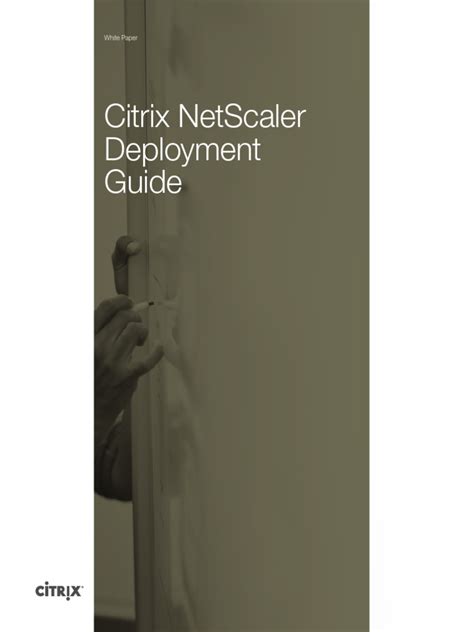 citrix netscaler adc deployment guide pdf computer network load