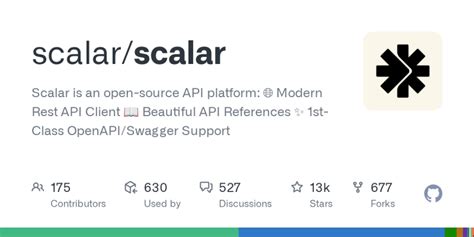 Github Scalarscalar Scalar Is An Open Source Api Marc Laventure