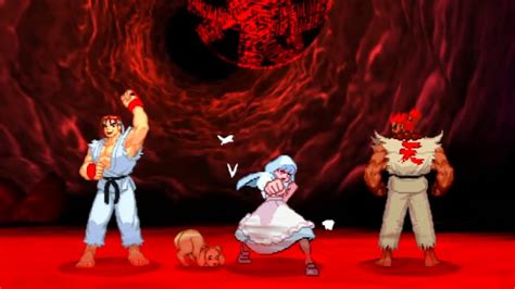 Marvel Vs Capcom 2 Ryu Bb Hood Akuma Expert Difficulty Playthrough Youtube