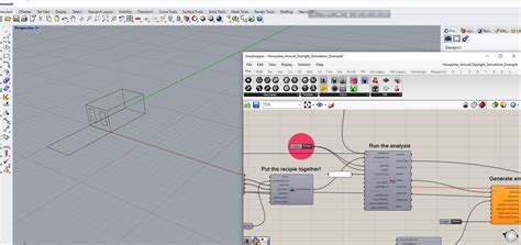 honeybee annual daylight simulation example file not running the simulation honeybee legacy