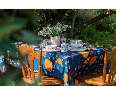 სუფრა ქვევრები ლურჯი Bluetabla