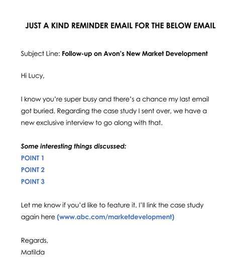 16 friendly reminder email examples how to write