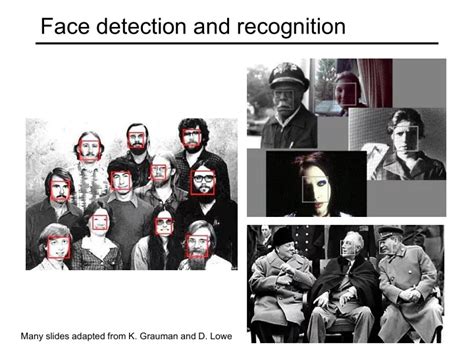 PPT Face Detection And Recognition Many Slides Adapted From K Grauman PowerPoint