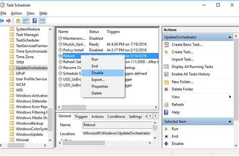 Disable Automatic Reboot After Windows Updates In Windows