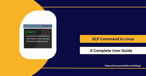 Scp Command In Linux A Complete User Guide