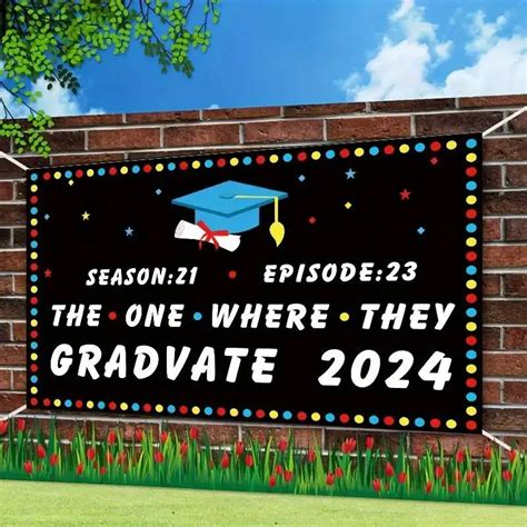 1бр тапет за ден на завършването от винил 2024 голям {region Name}