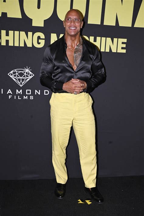 Dwayne Johnson At The Smashing Machine Mexico City Premiere Tom Lorenzo