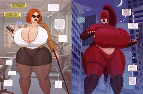 Rule 34 1girls Bimbo Blind Breasts Bigger Than Head Cleavage Daredevil Daredevil Series Huge