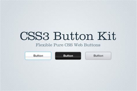 css3 button kit — medialoot