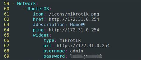 [bug] Mikrotik Widget Api Error · Issue 1535 · Gethomepage Homepage · Github