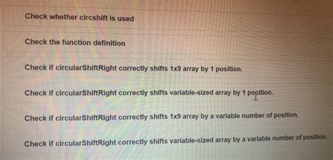 Solved 5 Problem Given A Circular Row Array A And An