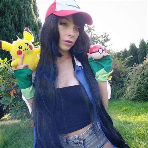 Pokemon Female Ash Cosplay Pokemon Female Ash Cosplay